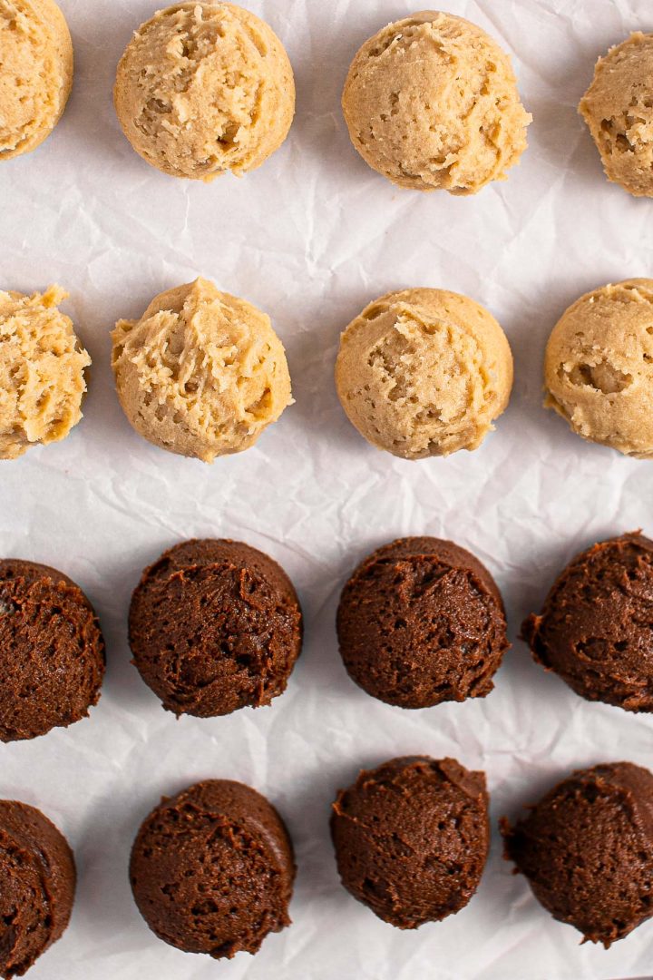 Best Chocolate Marble Cookies Recipe | Baked Abundance