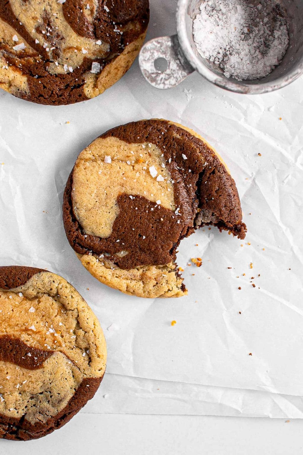 Best Chocolate Marble Cookies Recipe | Baked Abundance